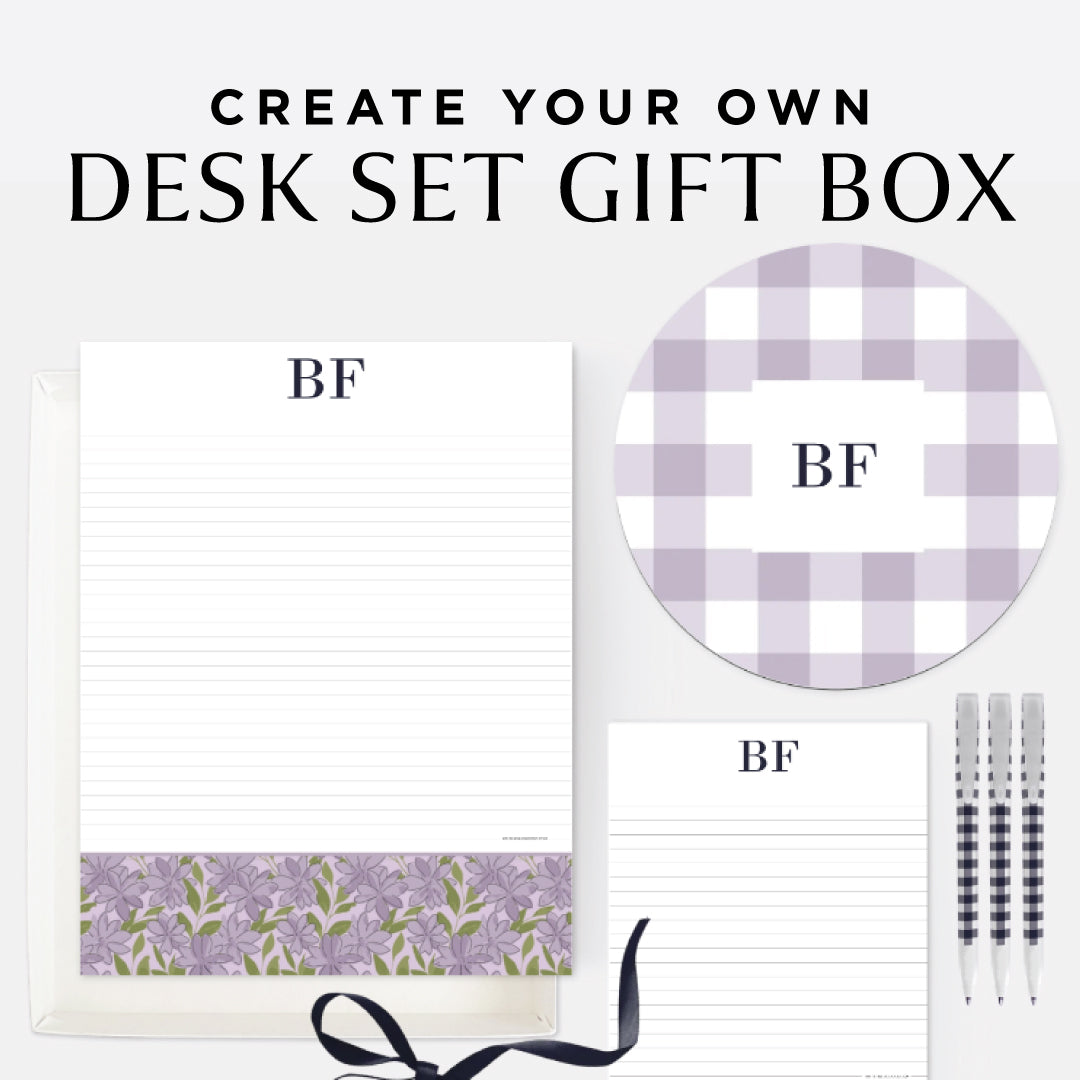 Create Your Own Desk Set Gift Box – Patterned Goods