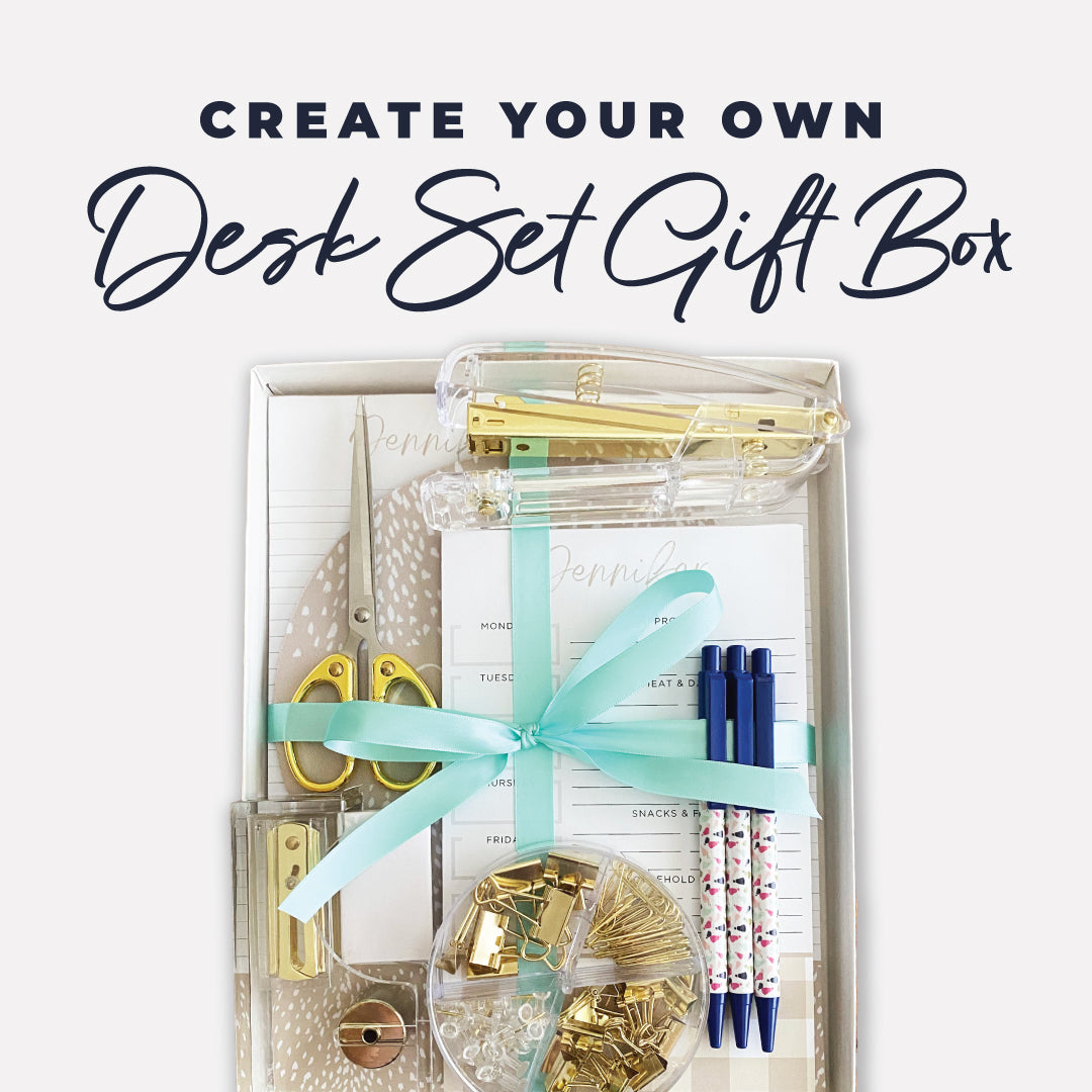 LIMITED EDITION: Create Your Own Desk Set Gift Box (Limited Quantity A ...